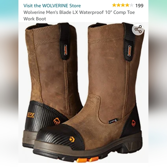 Wolverine | Shoes | Wolverine Mens Blade Lx Waterproof Comp Toe Work ...